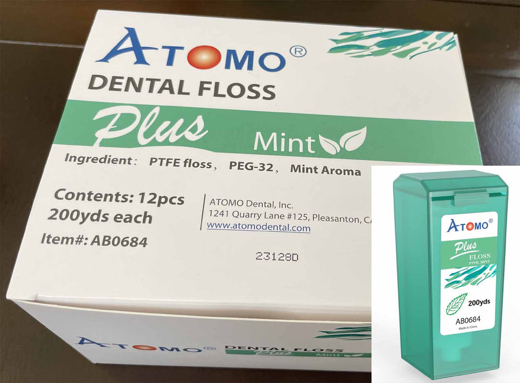 Dental Floss (PTFE) (Clinic size) (200yards/can, 12cans/box) | dental ...