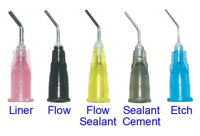 Pre-Bent Needle Applicator Tips (100/box) | dental supplies for dental ...